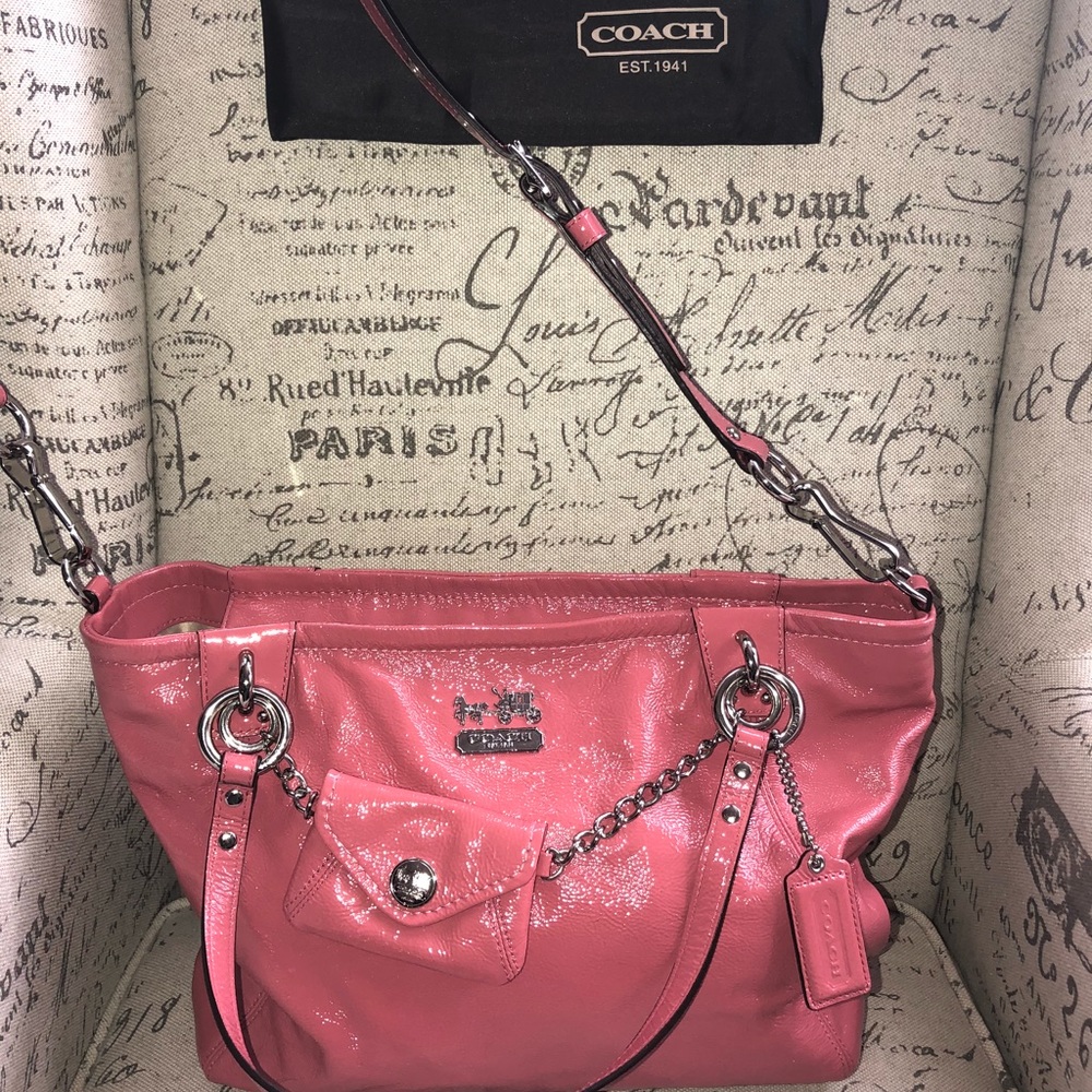 Coach- Pink Tote/Crossbody - Gem